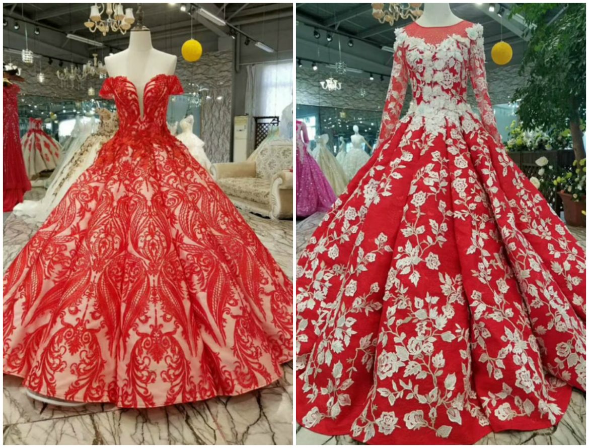 9 Best Red and White Wedding Dresses in 2024 - Royal Wedding