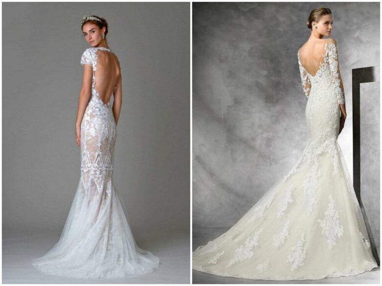 17 Breathtaking Backless Bridal Dresses - Royal Wedding