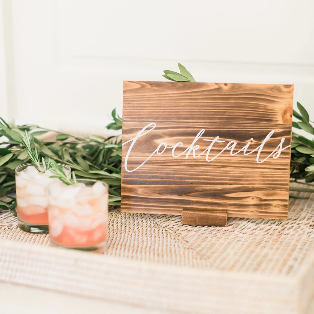 Wedding Signage Tips And Ideas That Are Fun & Functional - Royal Wedding