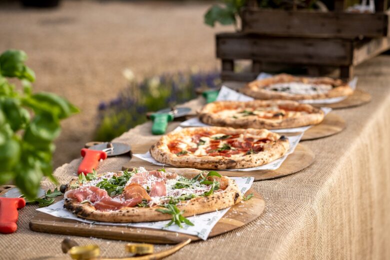 Pizzas Are Trending as Wedding Food - Royal Wedding